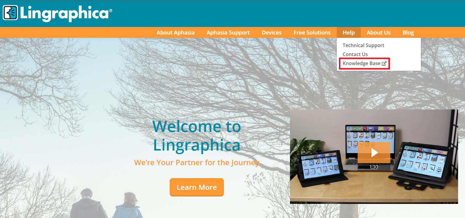 Get Your Questions Answered in the Lingraphica Knowledge Base